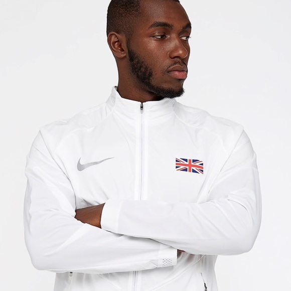 Nike | Jackets & Coats | Nike Great Britain Stadium Mens Running Jacket ...
